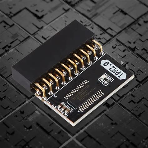 TPM 2.0 MEMORY Module 20 Pin TPM Remote Card 4 GB 20-1 Pin for Gigabyte ...