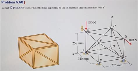 solved problem 6 68 j repeat [g] prob 6 67 to determine the
