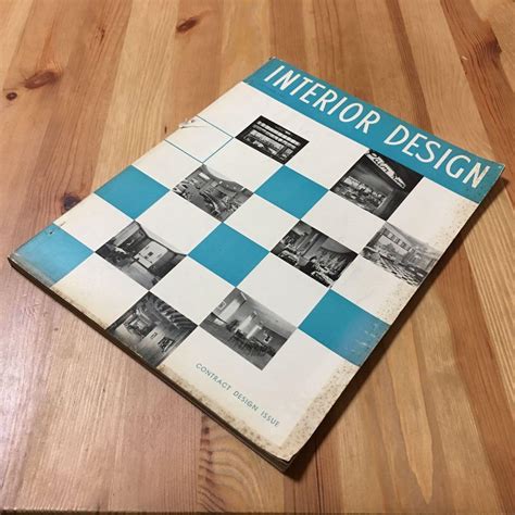 Interior Design Magazine 195410 洋雑誌 By メルカリ