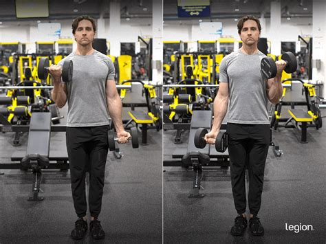 How To Do The Dumbbell Curl Form Benefits And Variations Legion