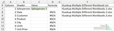 Excel Vlookup Sheet In Multiple Different Workbooks In 10 Easy Steps
