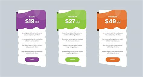 Abstract Designed A Minimalist Pricing Comparison Web And Mobile Ui Kit