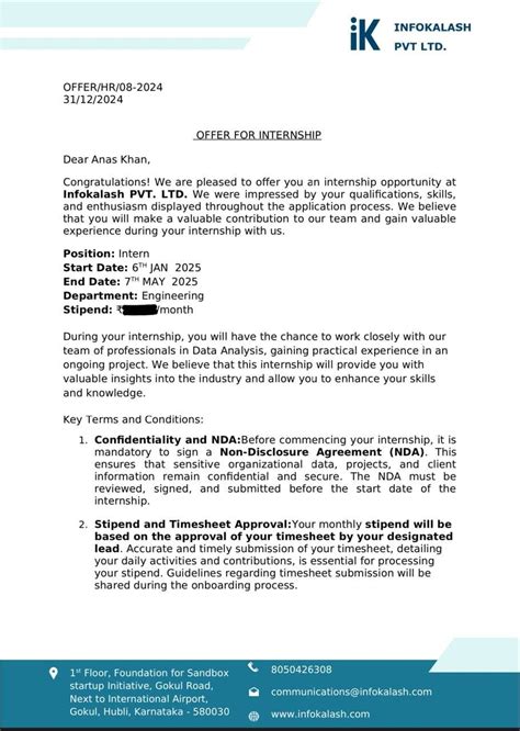 anas k on linkedin 🌟 thrilled to announce that i ve accepted an internship offer at… 30 comments