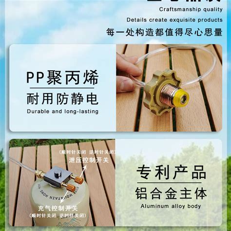 家用液化鋼瓶轉接戶外高山扁氣瓦斯罐卡式長瓶連接管轉換頭充氣閥 露天市集 全台最大的網路購物市集