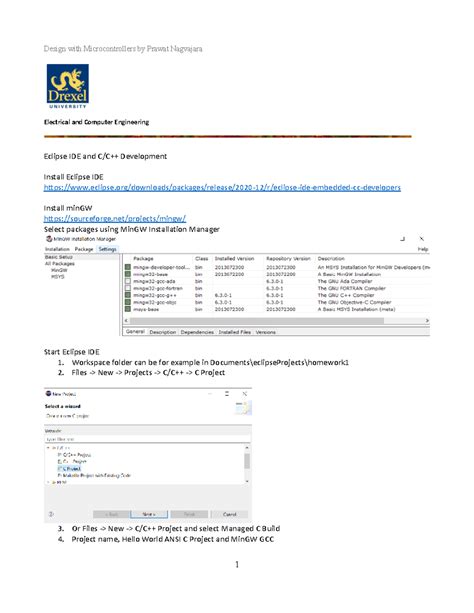 ece 204 design with microcontrollers coursework notes and material