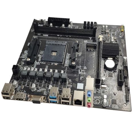 Placa Mãe Duex Dx A320zg M2 Chipset A320 Amd Am4 Matx Ddr4