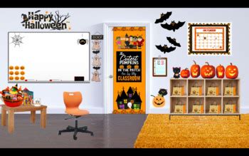 Halloween Bitmoji Background Scene By Happy Bunny TPT
