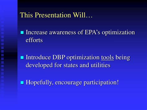 PPT Assessing Plant DBP Performance Using The DBP CPE PowerPoint Presentation ID