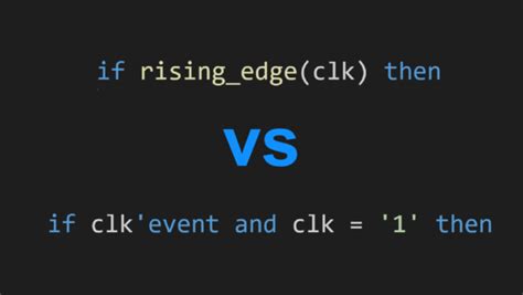 Clkevent Vs Risingedge Vhdlwhiz