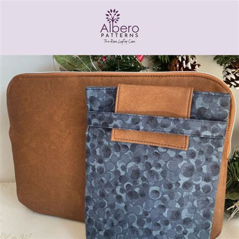 Rosa Laptop Case Sewing Pattern Diy Laptop Sleeve With Zipper Pdf