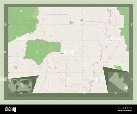 River Gee County Of Liberia Open Street Map Locations Of Major Cities Of The Region Corner