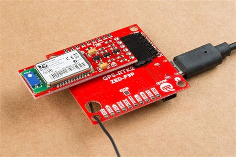 SparkFun GPS RTK SMA Breakout ZED F P Qwiic Concurrent Reception Of GPS GLONASS Galileo BeiDou