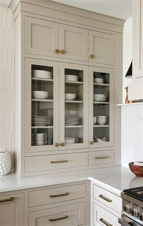 Kitchen With Lots Of Cabinet Doors Kitchen Cabinets With Glass And