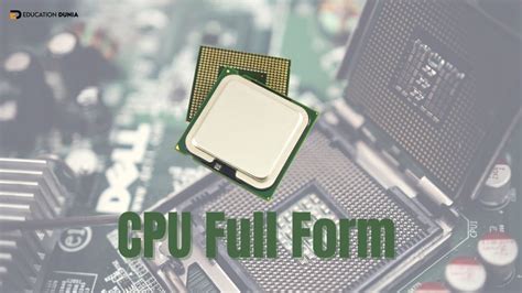 Cpu Full Form Cpu क्या है Cpu के बारे में पूरी जानकारी
