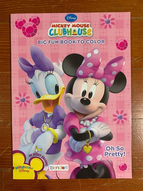 Minnie Mouse And Daisy Duck Coloring Pages