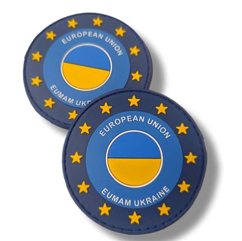 Parche Eumam Ucrania Guía Militar Tienda Militar Artículos Personalizados Policía Fuerzas