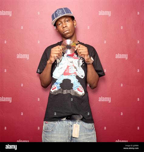 Portrait Of Dizzee Rascal English Rapper And Record Producer On 24th November 2003 London