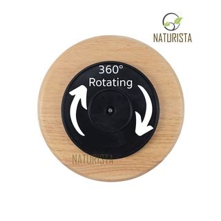 Rotate Wooden Tray Spinning Turntable Display Stand Cake Turntable Condiment Tray Kitchen IKEA