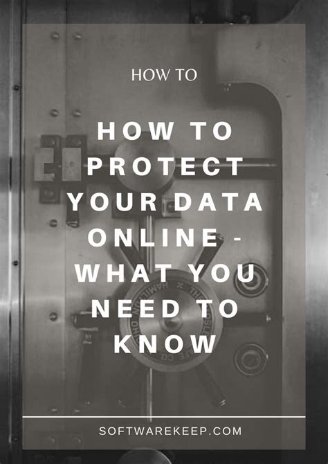 How To Protect Your Data Online What You Need To Know Artofit