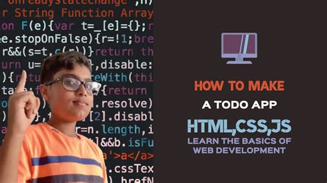 Unlock The Secret To Building Your Own Todo App Html Css Js Youtube