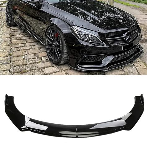 For Mercedes Benz Glk250 Glk300 Glk350 Front Bumper Lip Spoiler