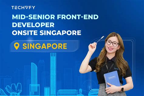 tuyển dụng việc làm mid senior front end developer onsite singapore