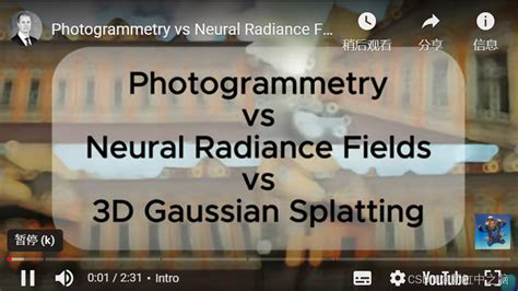3d高斯泼溅的崛起【三维重建】高斯溅射三维重建 Csdn博客
