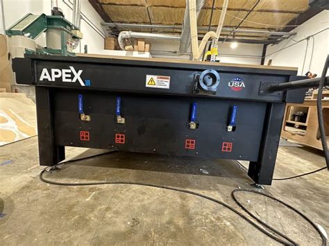 MultiCam APEX R X CNC Router W Dust Collector The Equipment Hub