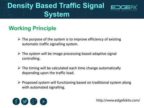 Density Based Traffic Signal System PPTX