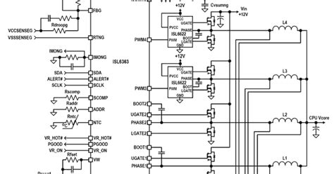Isl6363 Multiphase Pwm Regulator For Vr12 Desktop Cpus Renesas