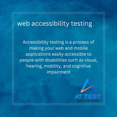 Attest Technologies Solutions On Linkedin Webaccessibilitytesting