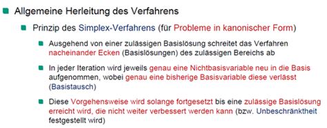 Simplex Und Mehr Flashcards Quizlet