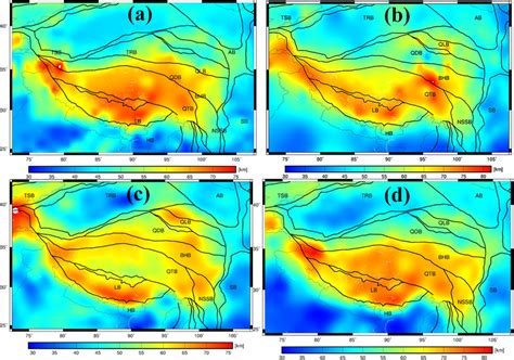Moho Models Used For The Validation A Crust10 Global Seismic Model Download Scientific