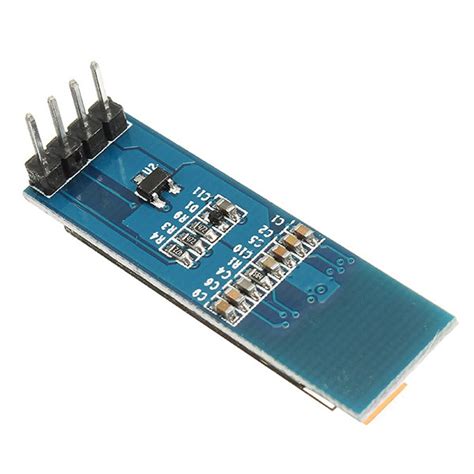 0 91 Inch 12832 Blue OLED Display Module With I2C IIC Serial Interface DarkOct02