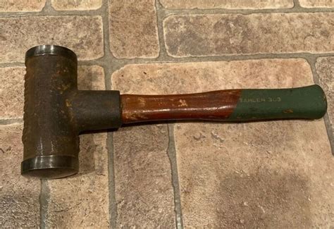 Vintage 3 Pound Tahlen 303 No Bounce Dead Blow Shot Filled Hammer Antique Price Guide Details