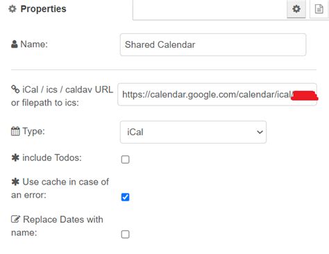 Google Calendar Events Via Node Red And Homeseer Via MySQL On Realtime Dashboard RUTG R