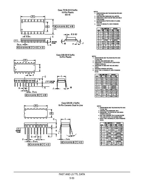 74ls15 Triple 3 Input And Gate Motorola