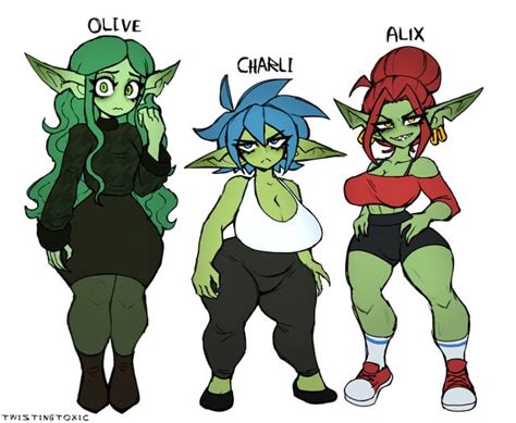 Daily Nsfw Goblin Girls 81723 By Twistingtoxic Rgoblingirls