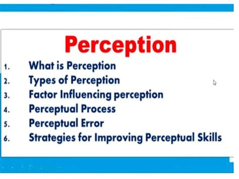 Perception And Error Inn Perceptionpptx