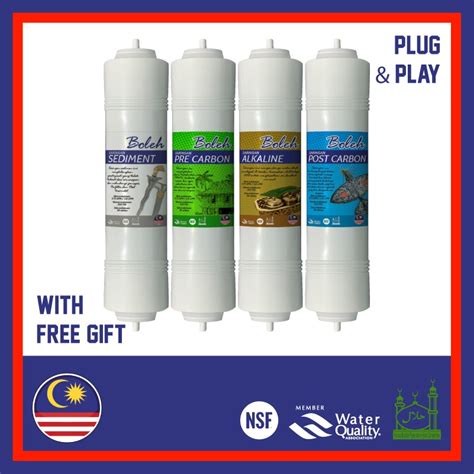 ffpp 10 i type boleh 4 stage alkaline water dispenser filter