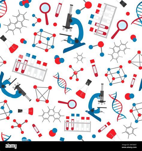 Vector Seamless Pattern On The Theme Of Dna Stock Vector Image And Art Vector Seamless Pattern On The Theme Of Dna Stock Vector Image And Art
