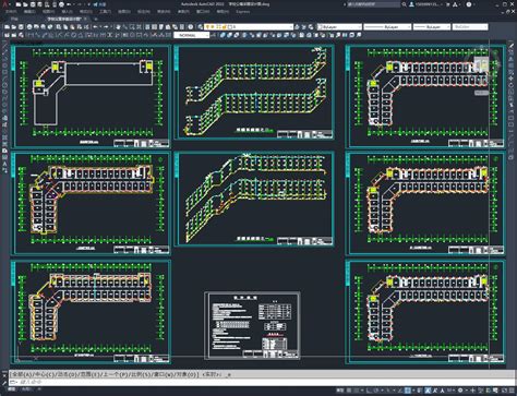 学校公寓采暖设计图 Autocad 2007 模型图纸下载 懒石网