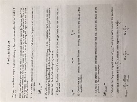 Solved Pre Lab For LAB Some Review We Will Study Chegg