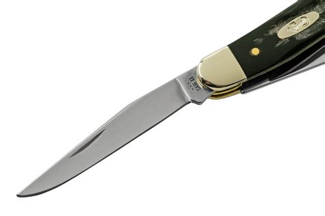Case Medium Stockman 65028 Jigged Buffalo Horn Pocket Knife