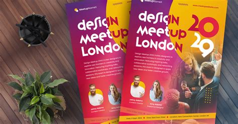 Design Meetup Flyer Print Templates Ft Seminar And Event Envato