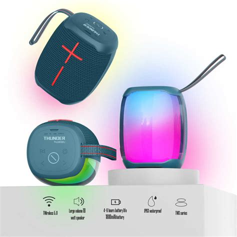 Wiwu P40 Mini Thunder Bluetooth Speaker Hoparlör Speaker Wiwu