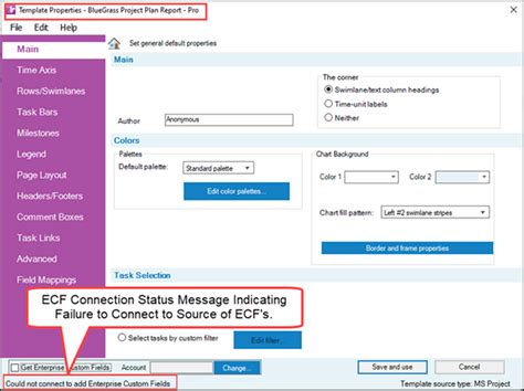 using enterprise custom fields for microsoft project server project