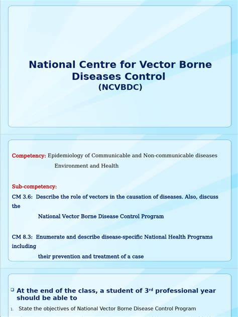 Nvbdcp 1 Pdf Malaria Health Sciences