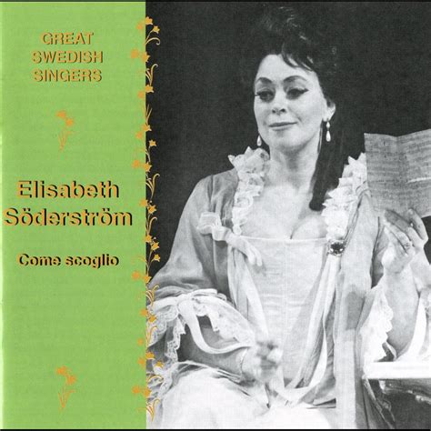 ‎great Swedish Singers Elisabeth Soderstrom 1960 1977 By Stockholm