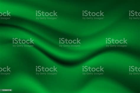 실크 그린 배경 복사 공간이 있는 추상 벡터 패턴입니다 액체 파도 질감 부드러운 커튼 벽지 웨딩 패브릭 사틴 배너 카드 엽서 배경용 물결 모양의 디자인 0명에 대한 스톡
